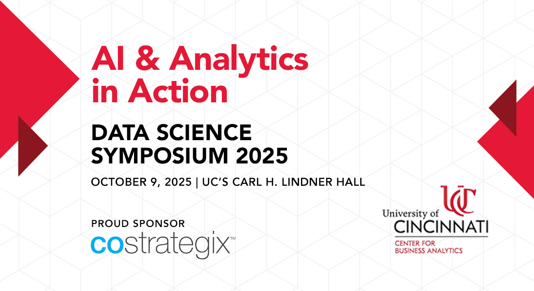 CoStrategix Sponsors the UC Data Science Symposium 2025 - CoStrategix